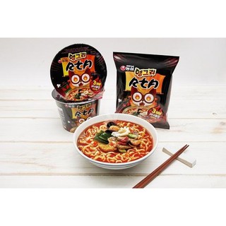 NONGSHIM Angry Neoguri Ramen (5packsX121g) / RtA Spicy korean noodle ...