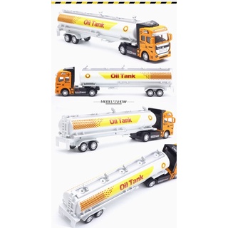Diecast Model car Diecast Lorry Diecast Oil Tanker Lorry Pull Back ...