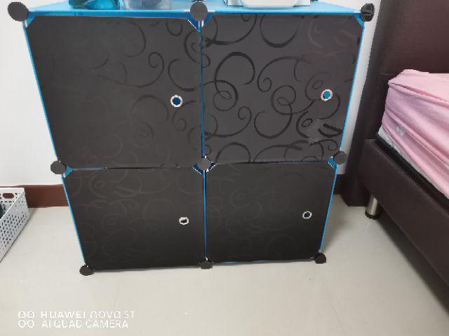 DIY Modular Cube Storage Cabinet System Rack Shelf Wardrobe Box Storage ...