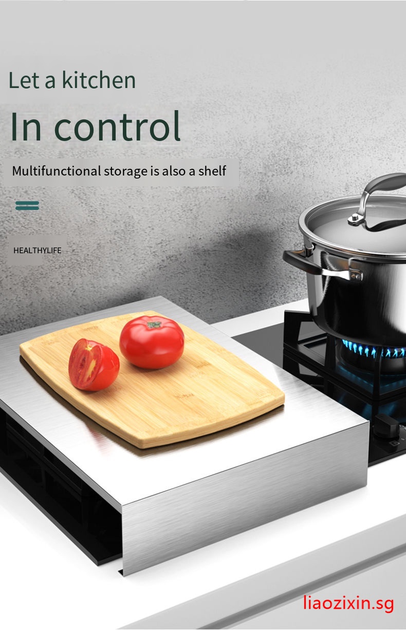 Customizable size 304 stainless steel stove cover gas hob bracket ...