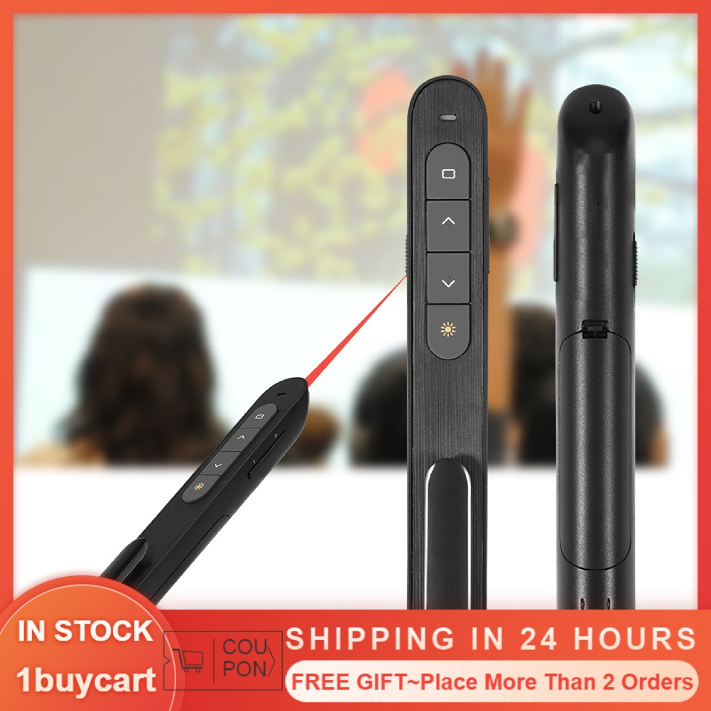 1buycart Wireless Remote Control USB PowerPoint Presentation Laser ...