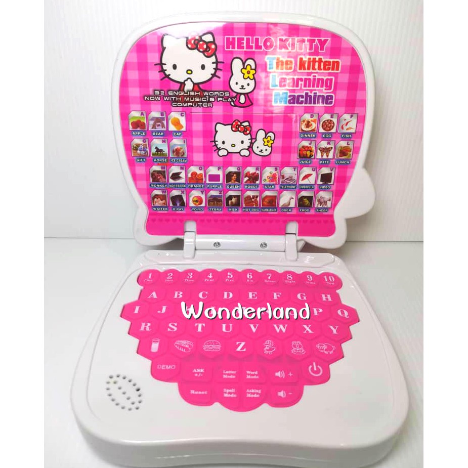 Hello Kitty Kids early Learning Laptop English | Shopee Singapore