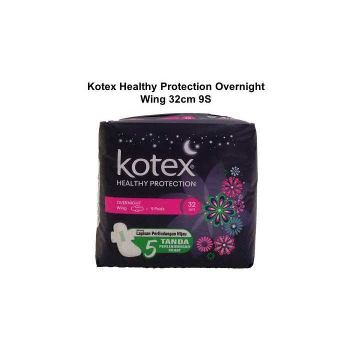 [Bundle Of 6] Kotex Healthy Protection Overnight Wing 32Cm 9S | Shopee ...