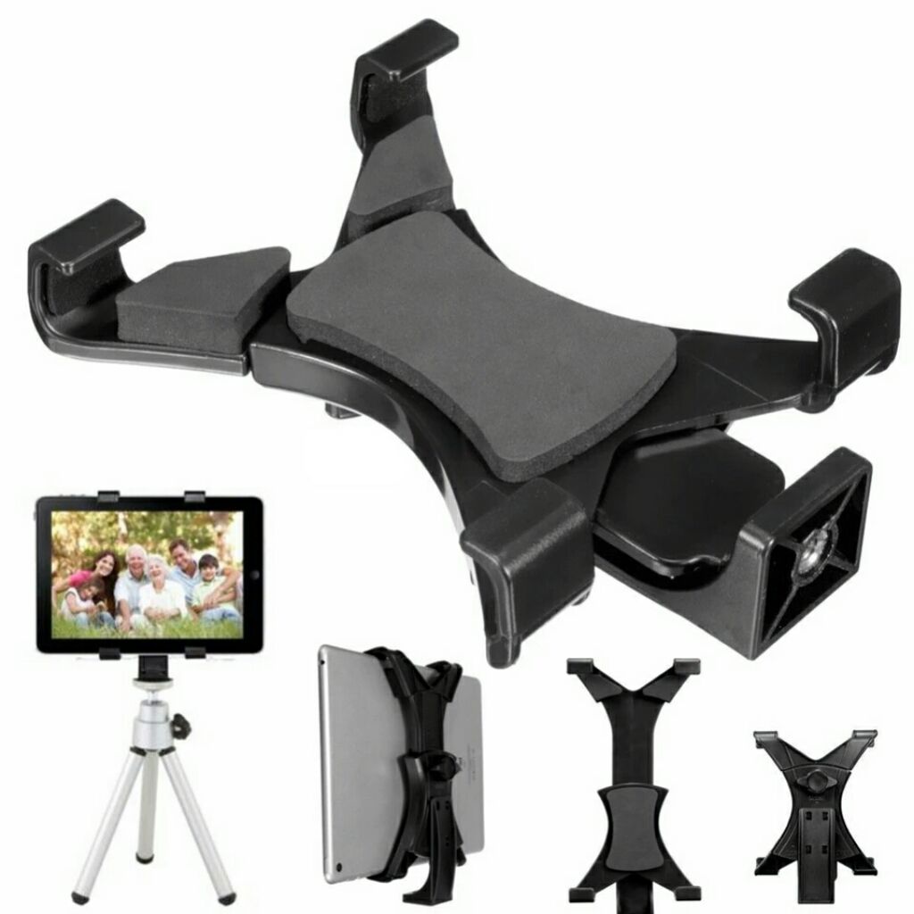 7"-10"inch iPad Mini Air Pro Samsung Tablet Tripod Mount Holder Bracket ...
