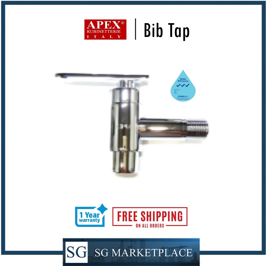 Apex Bib Tap with Lever Handle | T-1262 | Cold Tap | Brass Material ...