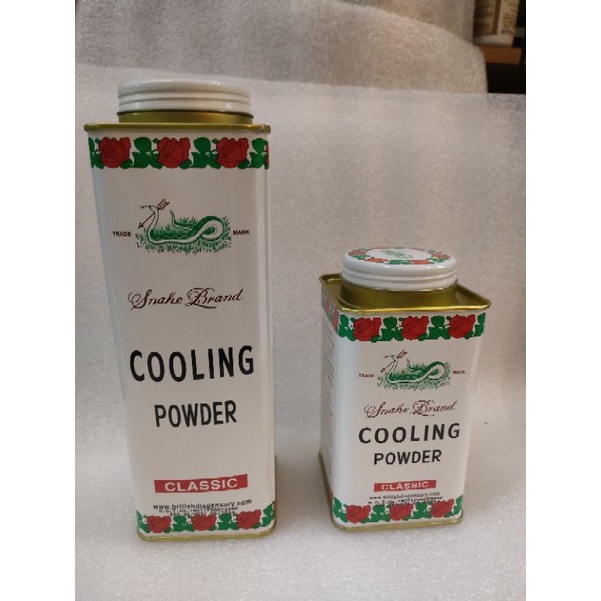 Snake Brand Cooling Prickly Heat Powder Classic (150g,300g) | Shopee ...