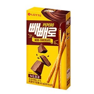 Lotte Pepero Choco stick Korean Snack Original / Nude / Almond / Crunch ...