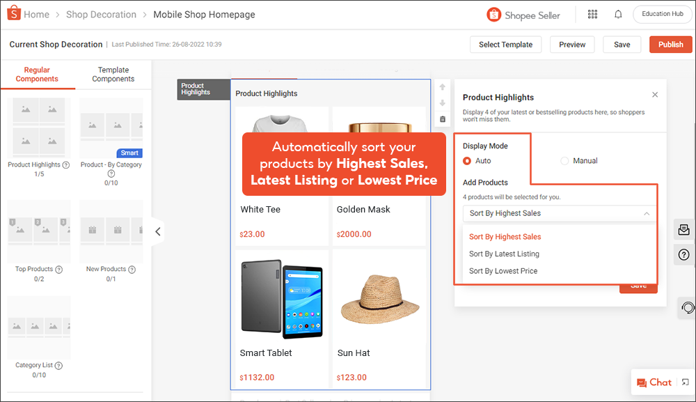 Basic Shop Decoration | Shopee SG Seller Education Hub