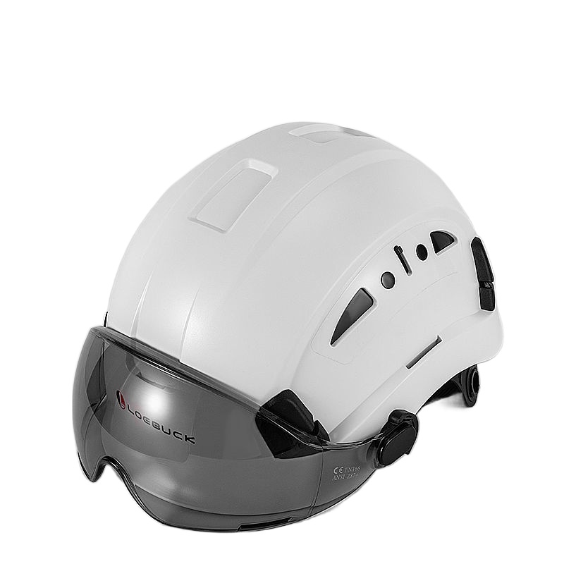 LOEBUCK ABS With Goggles anti-smashing national standard safety helmet ...