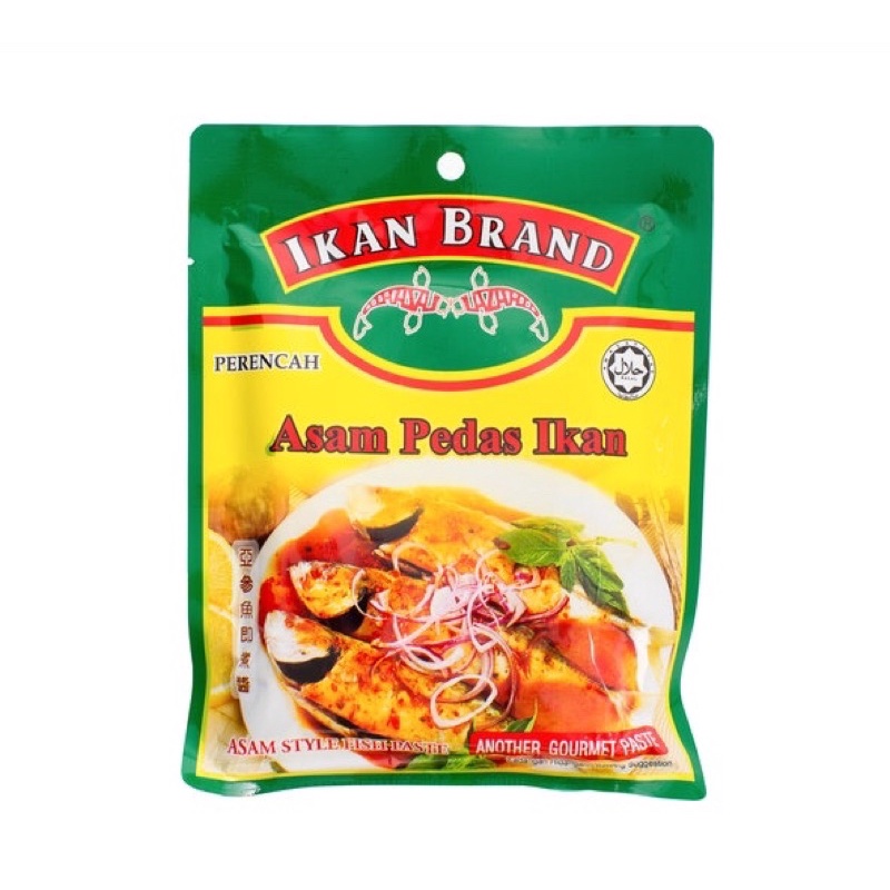 Halal Ikan Brand Asam Pedas 200g Shopee Singapore