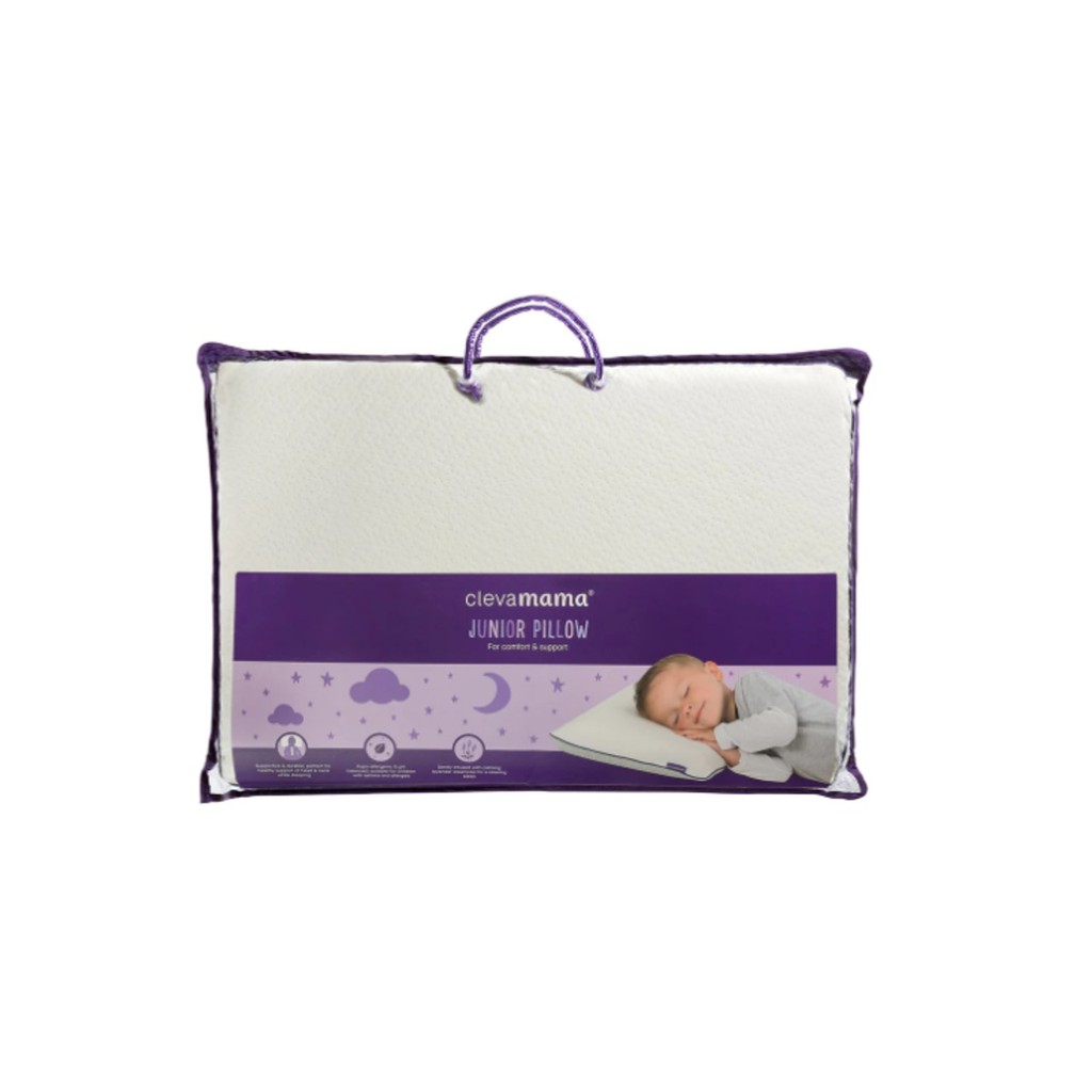 Clevamama Junior Pillow with Breathable Support with Lavender | Shopee ...