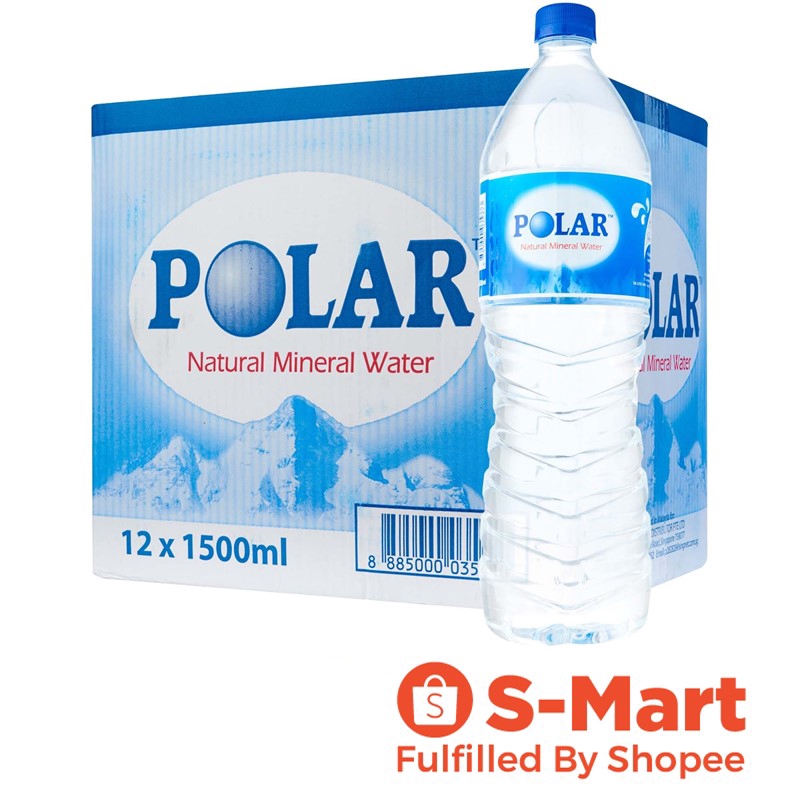 Polar Natural Mineral Water, 12 x 1500 ml | Shopee Singapore