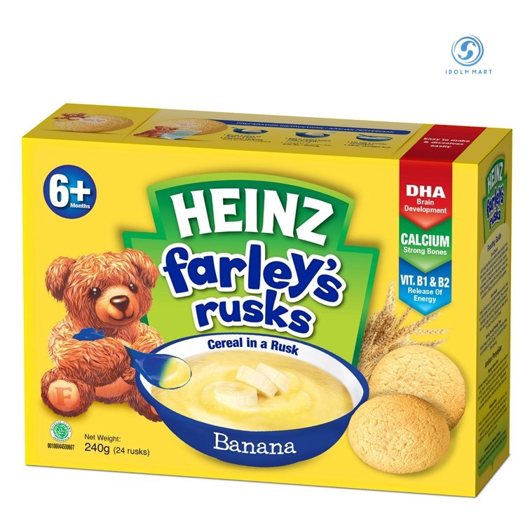 Heinz Farley's Rusks (240g) Banana | Shopee Singapore