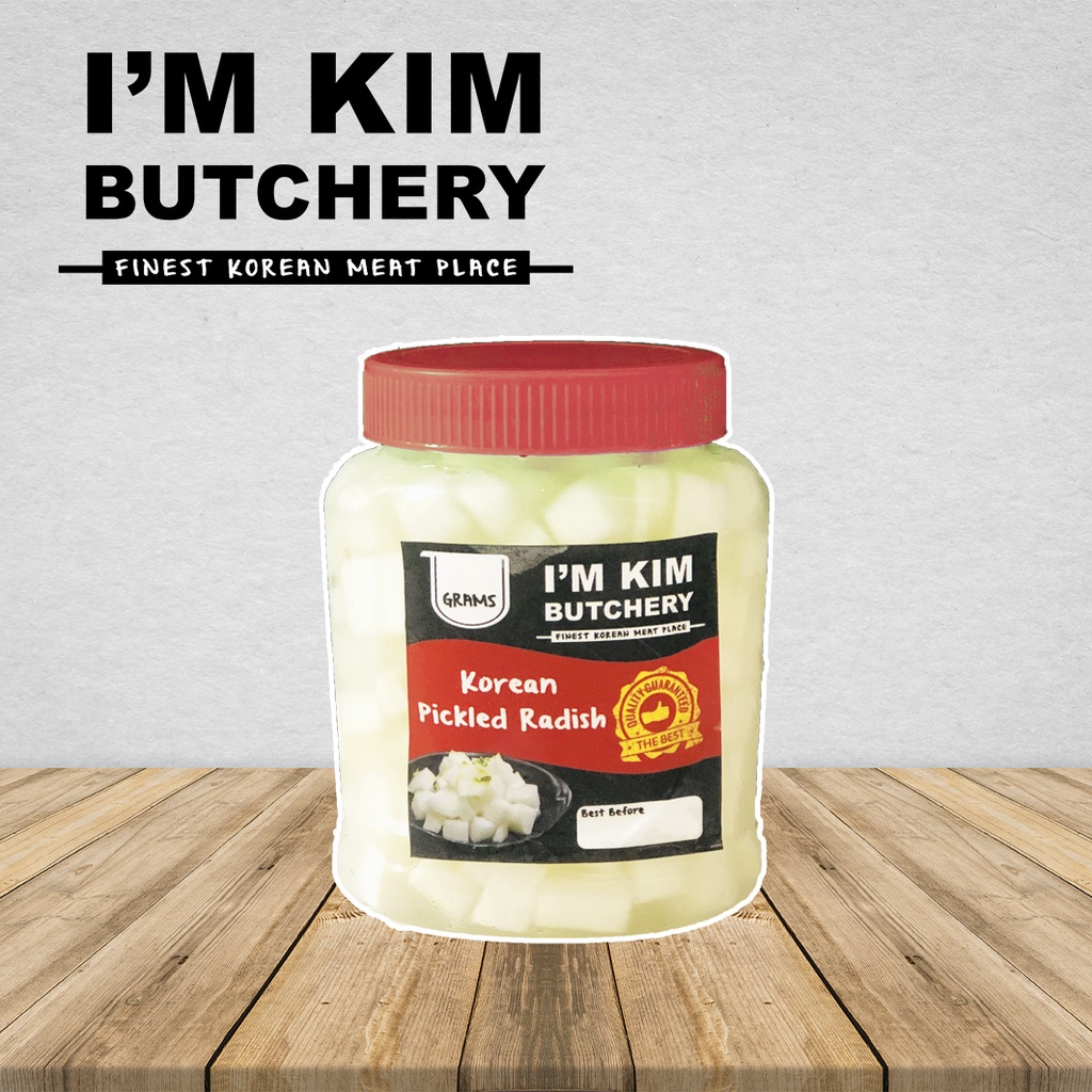 [I'm Kim Butchery] Korean Pickled Radish - 500g | Shopee Singapore
