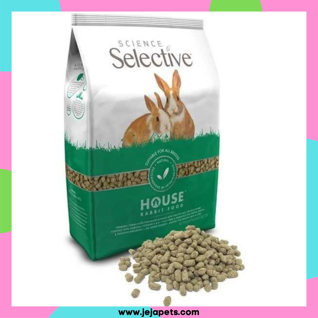 Supreme Science Selective Mono-Component Food for House Rabbit - 1.5kg ...