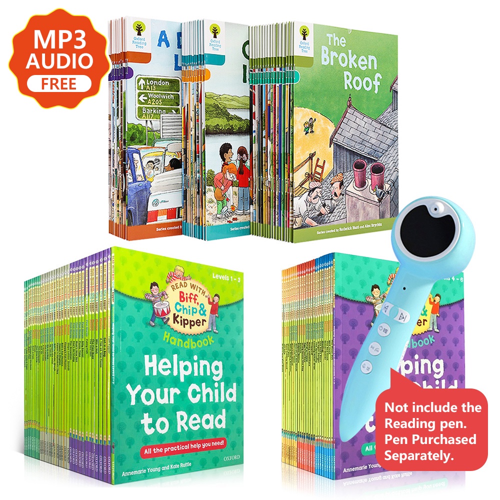 Oxford Reading Tree Biff, Chip&Kipper Stories Level 1-12 Handbooks ...