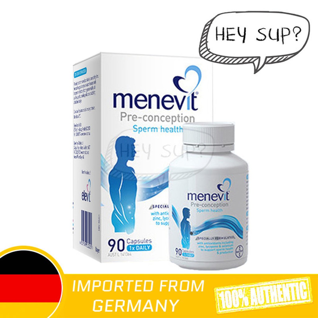 Menevit Male Fertility 90 Capsules | Shopee Singapore