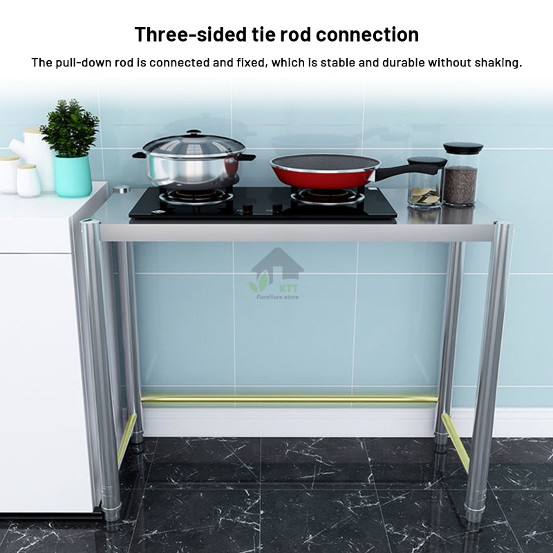 Gas stove gas stove rack kitchen stainless steel kitchen storage rack ...