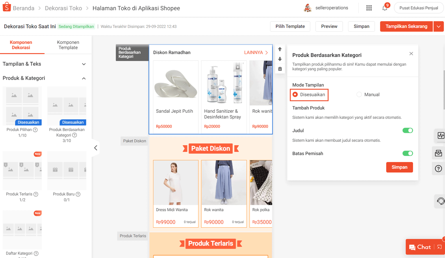 Peningkatan Fitur Dekorasi Toko | Pusat Edukasi Penjual Shopee Indonesia