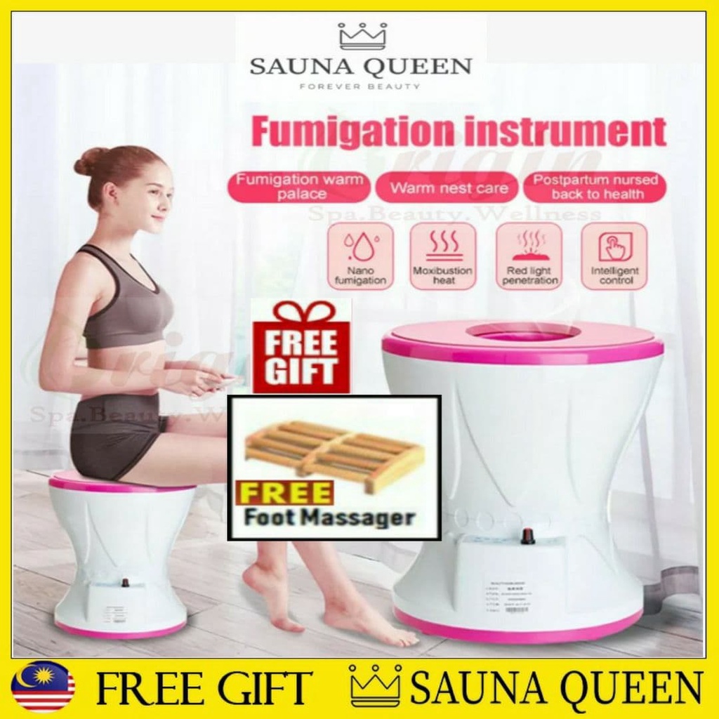 [msia] Kerusi Tangas Basah Herba Sauna Portable Yoni Steam Seat