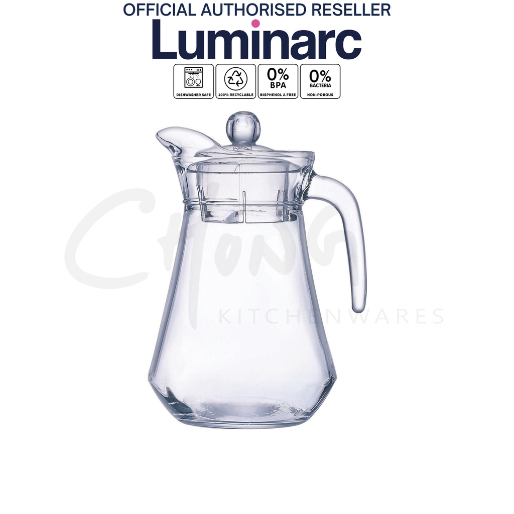 Luminarc Arc Jug, [Glass/Pitcher/Water] | Shopee Singapore