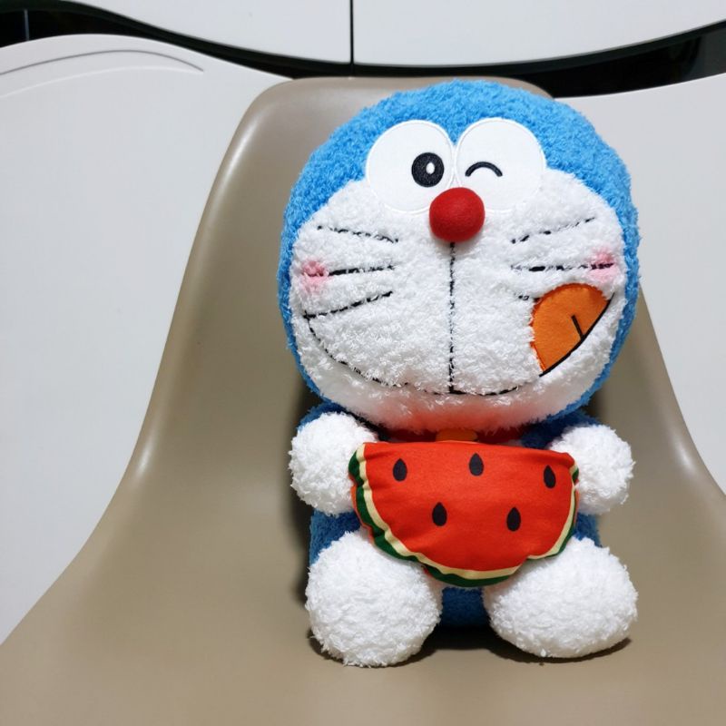 [TOREBA] Doraemon Watermelon Plush | Shopee Singapore