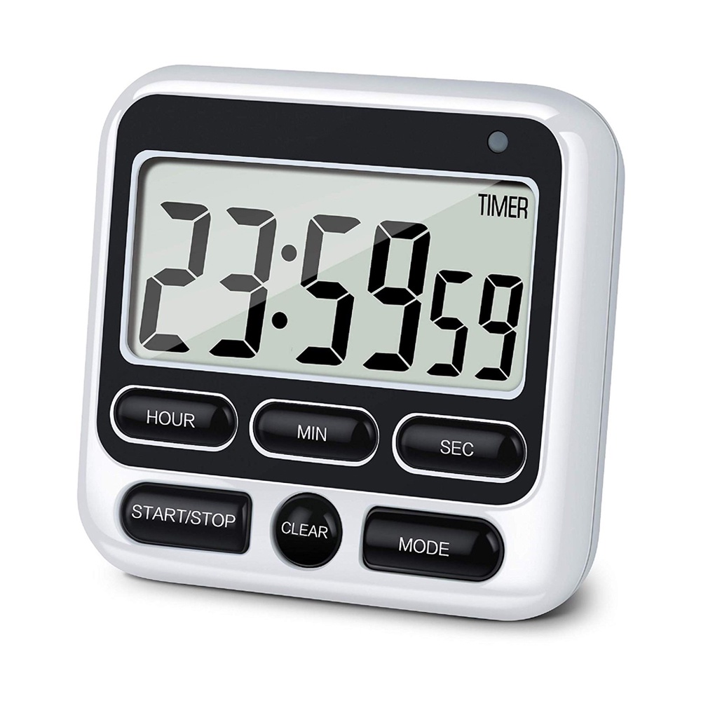 Digital Screen Kitchen Timer Large Display Digital Timer Square Cooking ...