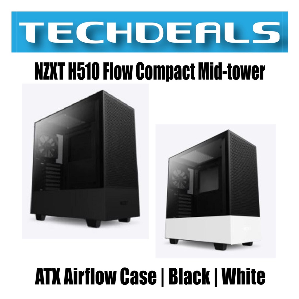 NZXT H510 Flow Compact Mid-tower ATX Airflow Case | Shopee Singapore