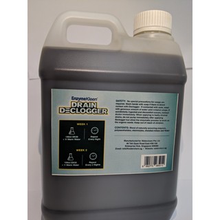 Organic Enzyme Drain Declogger 5L *Use only 200ml a day =0* | Shopee ...