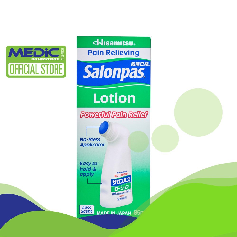 [Bundle of 5] Salonpas Lotion 85ml - By Medic Drugstore | Shopee Singapore