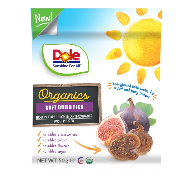 Dole Soft Dried Figs 50G (Halal) | Shopee Singapore