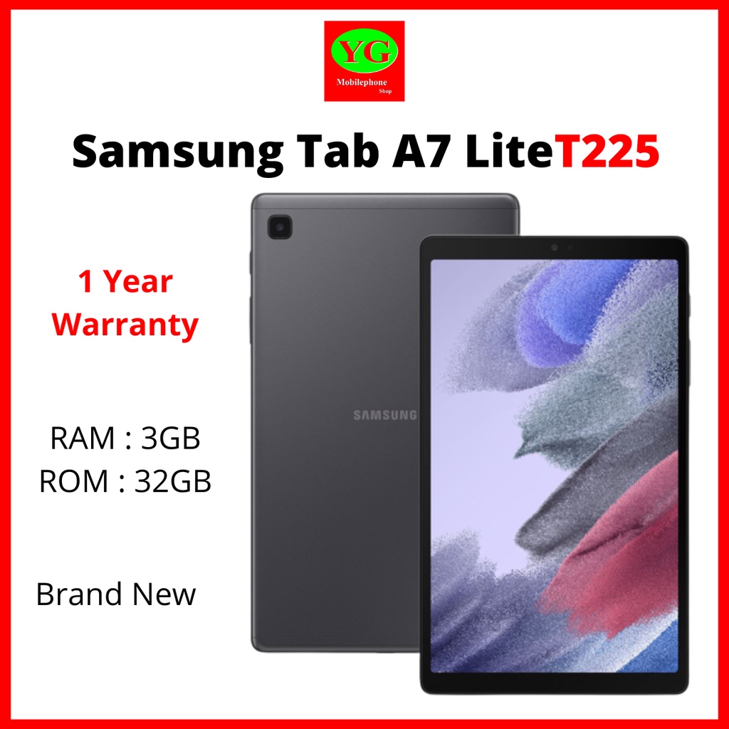 Samsung Galaxy Tab A7 Lite T225 LTE 3GB RAM 32GB ( 8.7 2021 ) | 1 Year ...