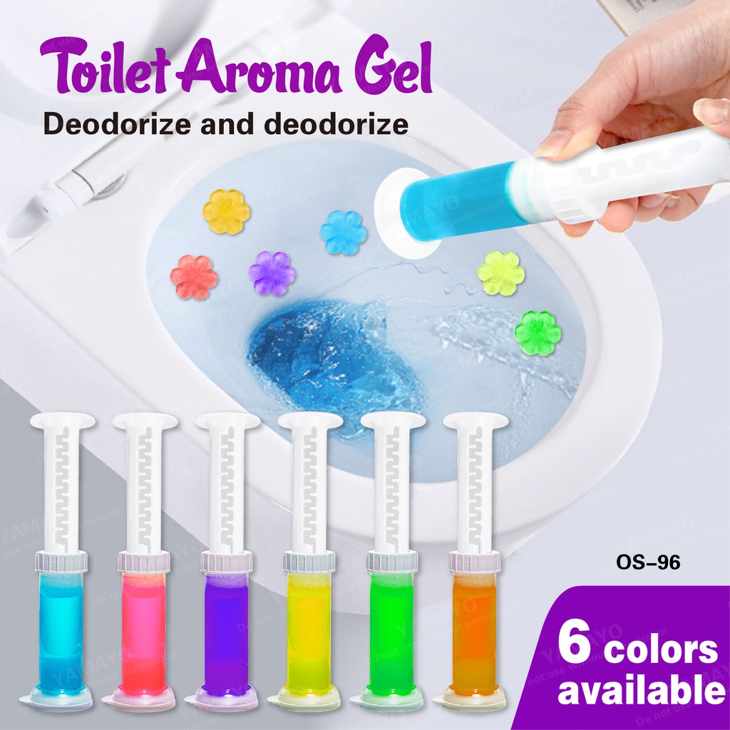 Local Seller Toilet Aroma Flower Gel || Freshener Deodorant fragrance ...