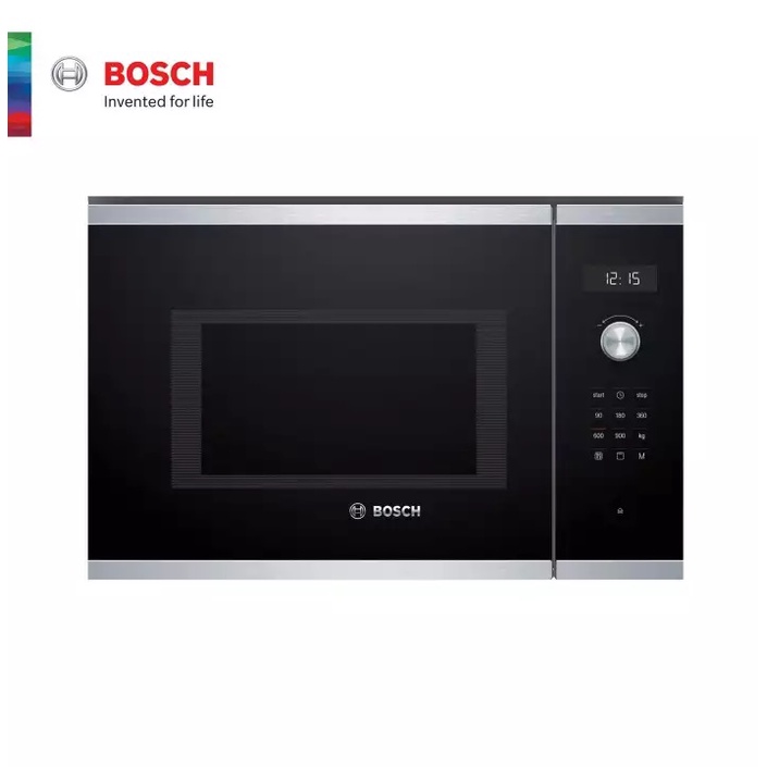 Bosch BEL554MS0K 38 Cm Built In Stainless Steel Microwave Oven With ...