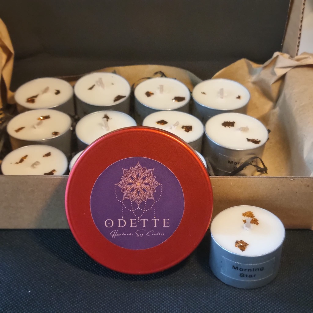 CANDLE | [SET 1] UPSIZED Scented Tealights (6/12/24) | Soy Wax ...