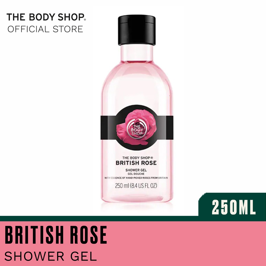 The Body Shop British Rose Shower Gel (250ML) | Shopee Singapore
