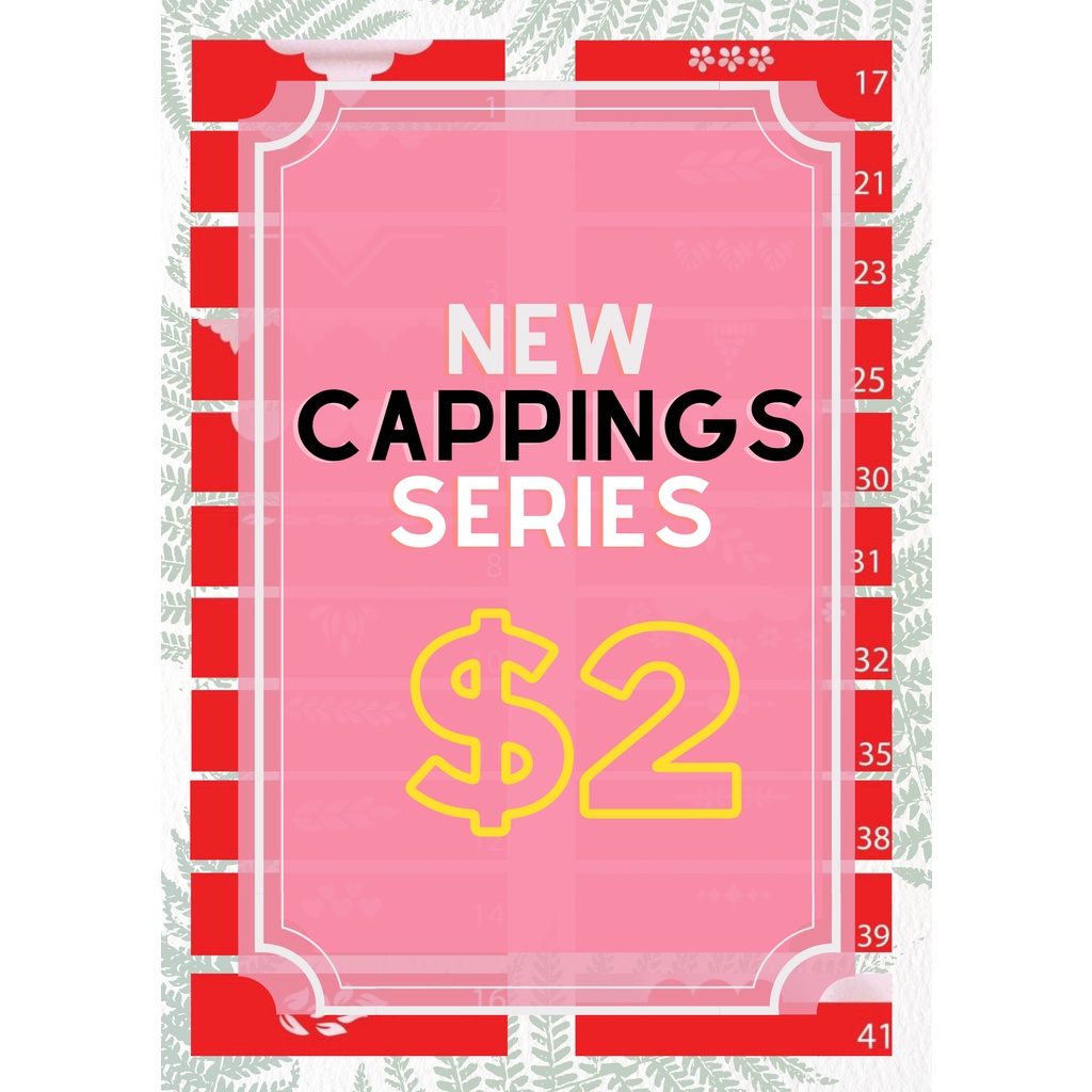 SG READY STOCKS / NEW CAPPING STICKERS 5 FINGERS PER PC / HENNA ...