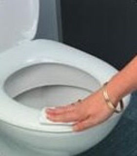 FOAM WIPE™ Toilet Seat Sanitizer Wipe | Shopee Singapore