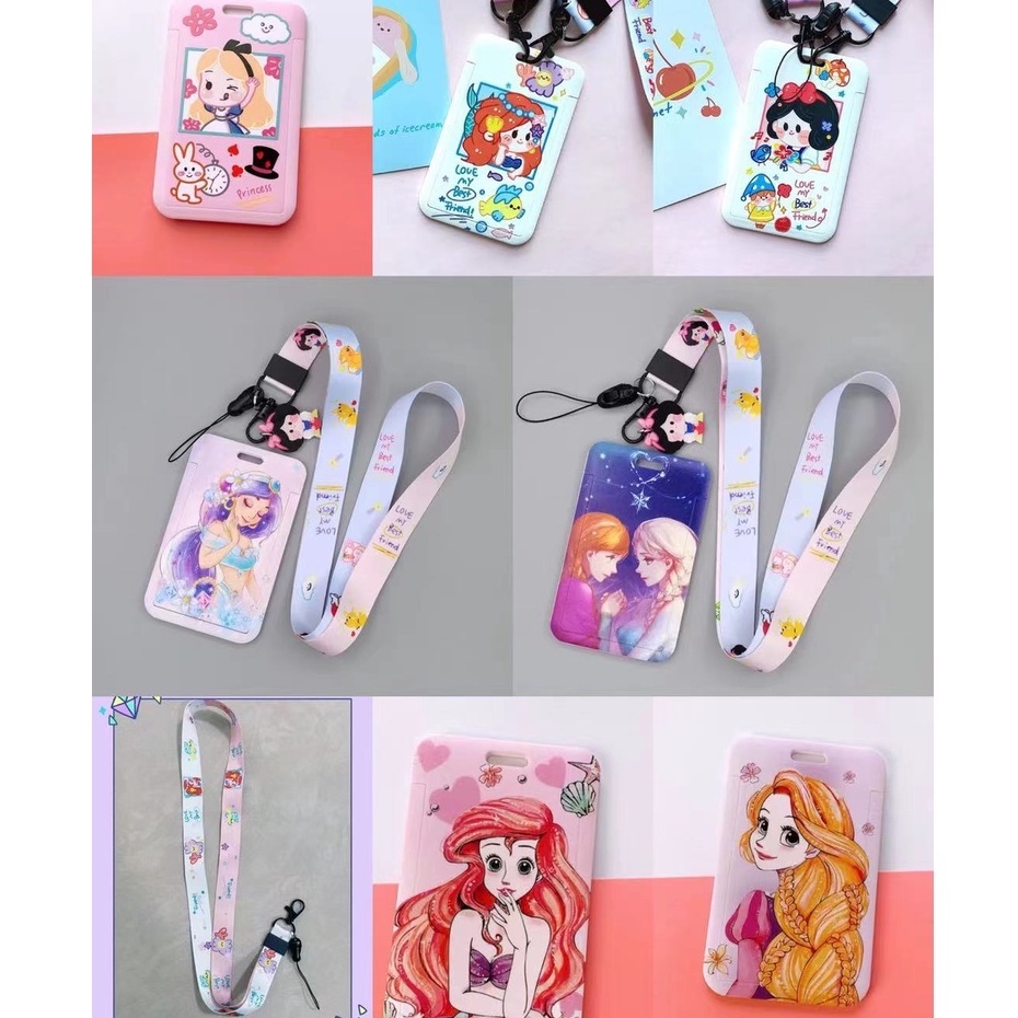 SG Stock Girls EZlink Cartoon Card Holder Kids Card Holder With Lanyard ...