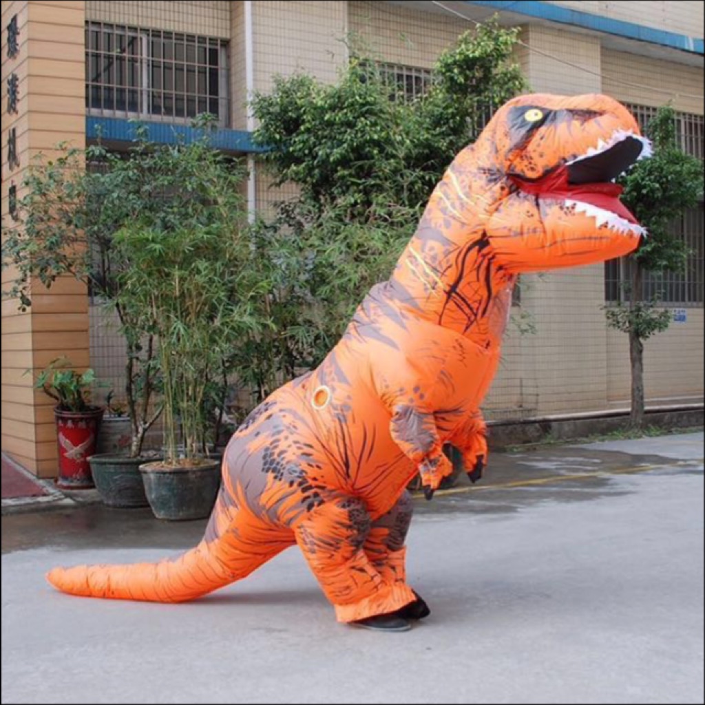 Inflatable T Rex Costume Shopee Singapore