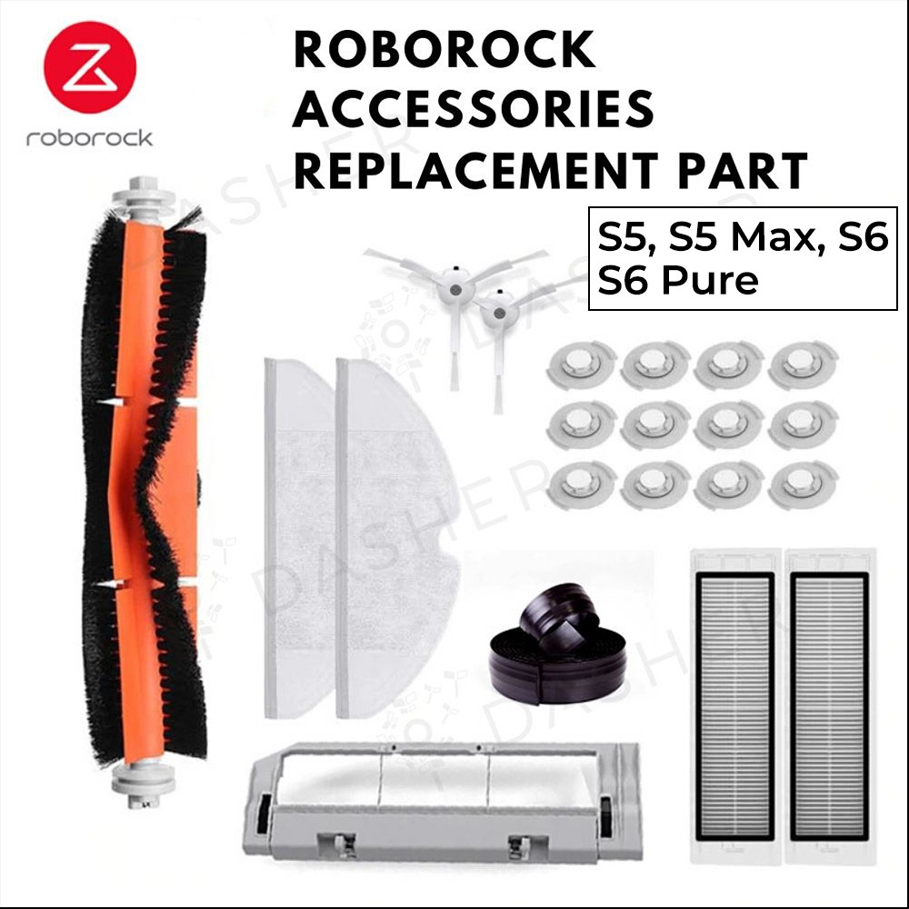 Roborock Accessories Replacement for S50 S51 S55 S5MAx S6 S6Pure Robot ...