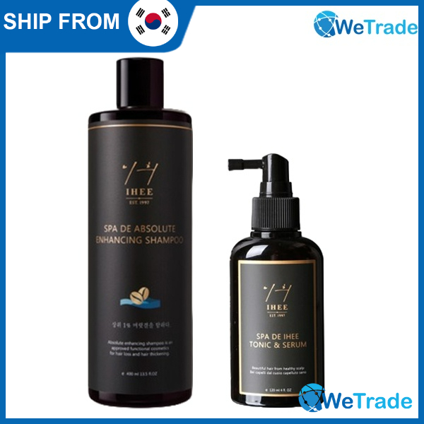 [Ihee] caffeine ingredient- Absolute Enhancing Shampoo 400ml + Spa De ...