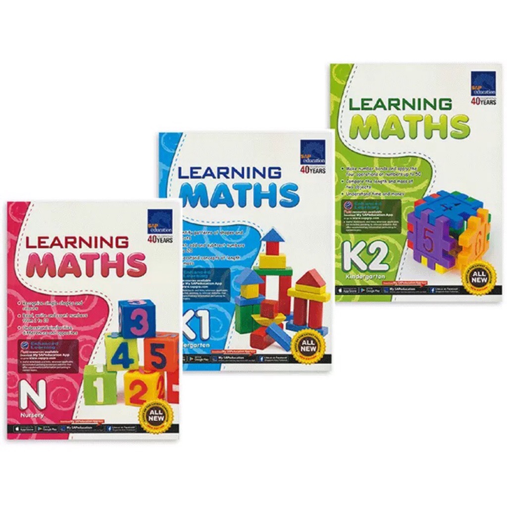 Sap Education Learning Maths For Nursery Until Kindergarten Age 4 6