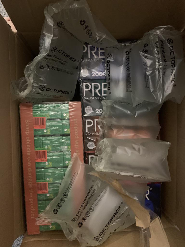 Premier 2ply Classic Facial Tissue 200pc, Pack of 5 (Packaging may vary ...