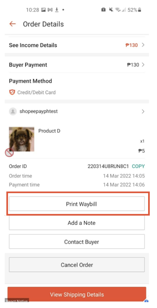 Seller Own Print of Air Waybill | Shopee PH Seller Education Hub