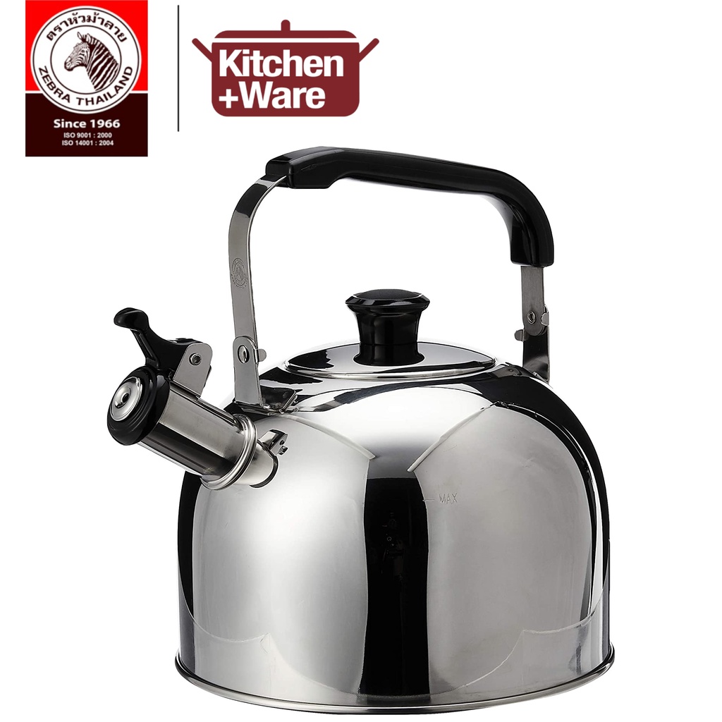 Zebra Stainless Steel Whistling Kettle Pot Smart | Shopee Singapore