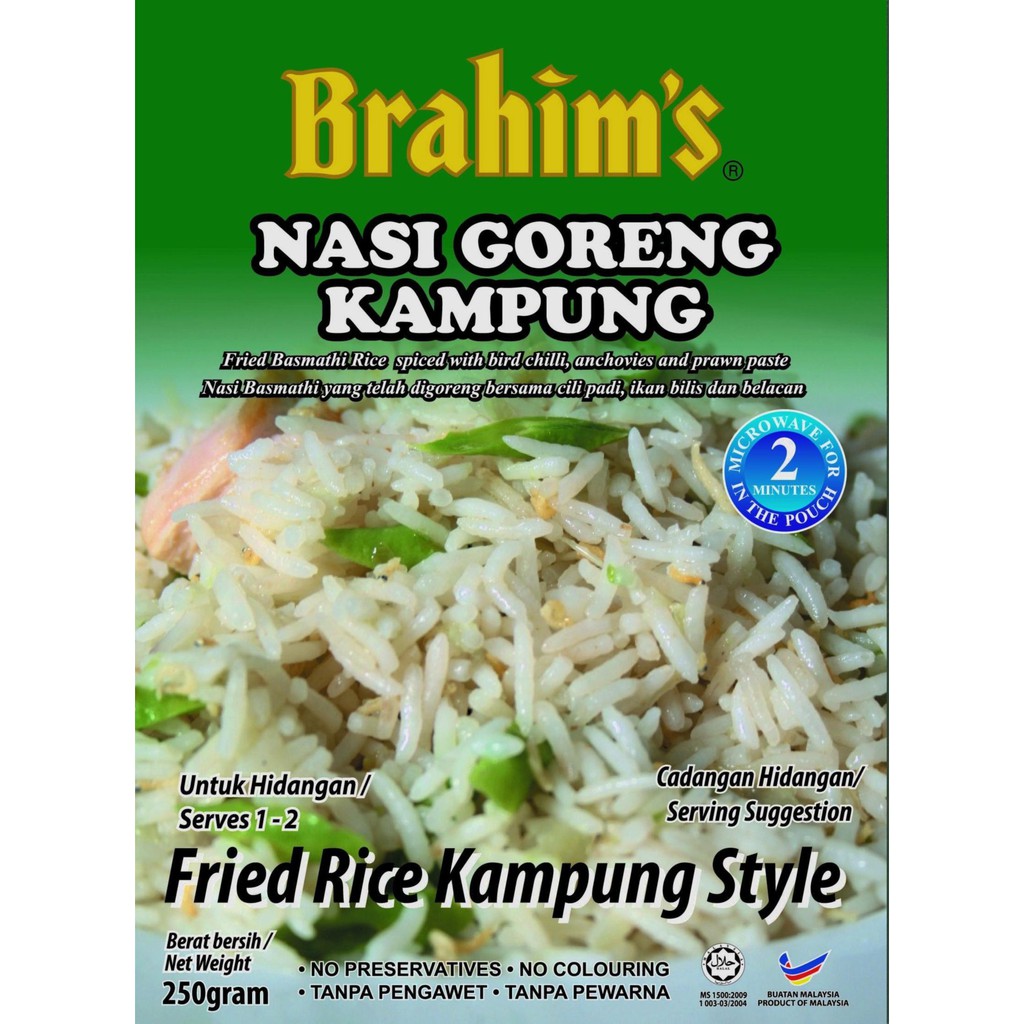 Brahim Hayu Aposhayu S Kampung Style Fried Ready... @ To @ Eat Rice ...