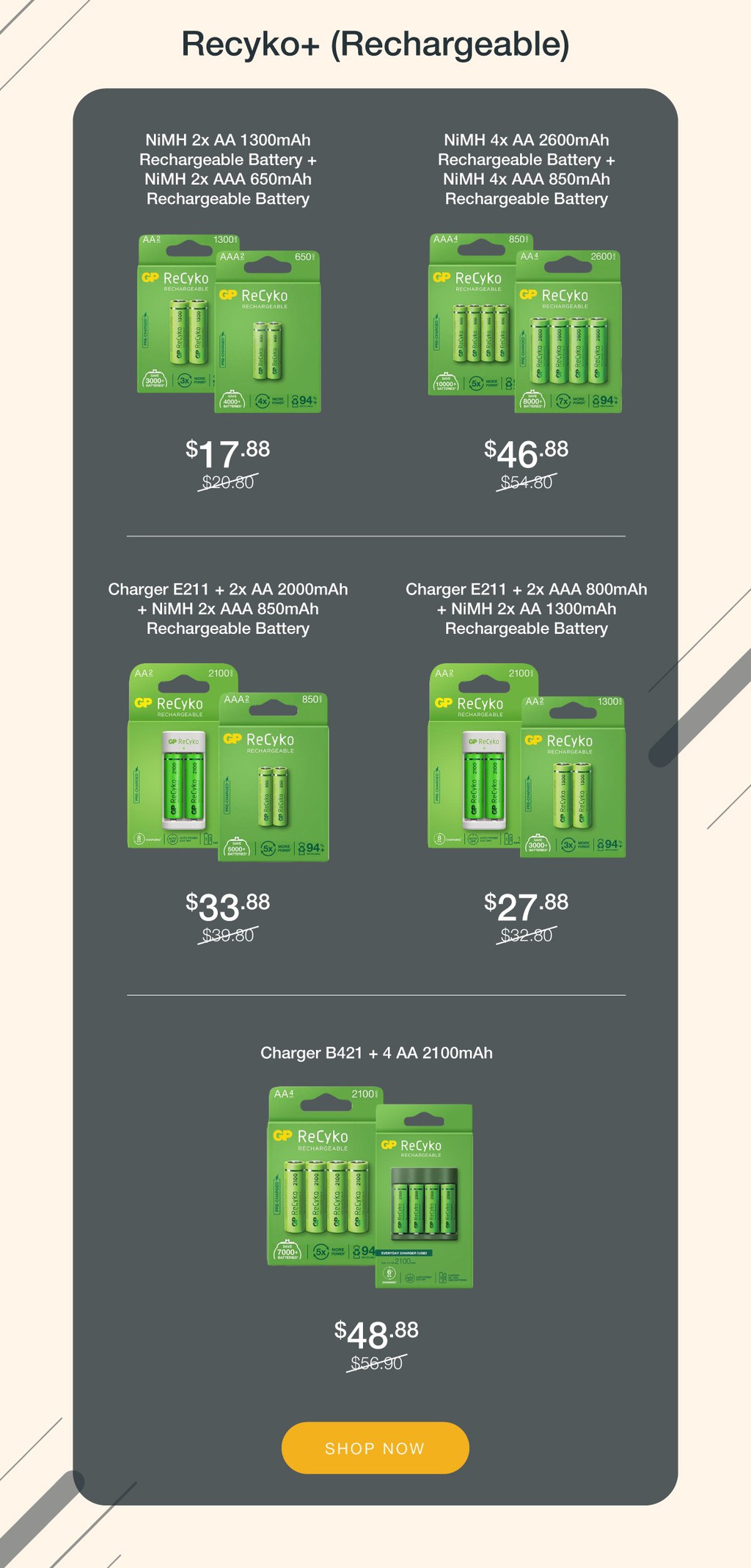 GP Battery Official Store, Online Shop | Shopee Singapore