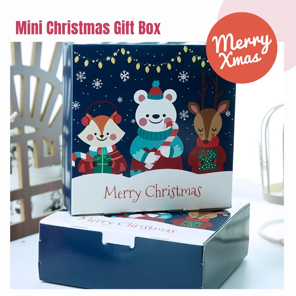 [SG Seller] Christmas Small Mini Gift Box | Shopee Singapore