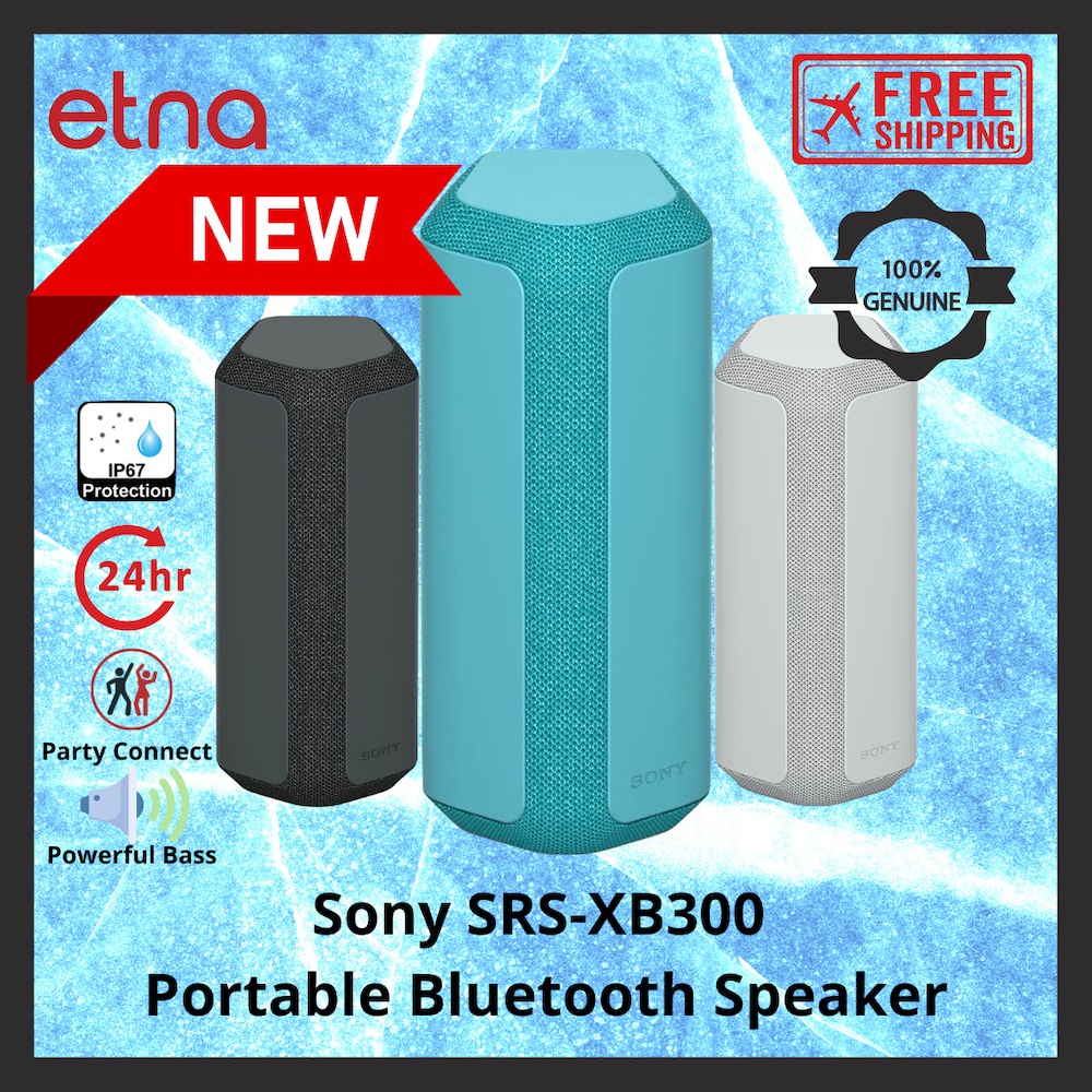 Sony SRS-XE300 Portable Bluetooth Speaker (New) | Shopee Singapore
